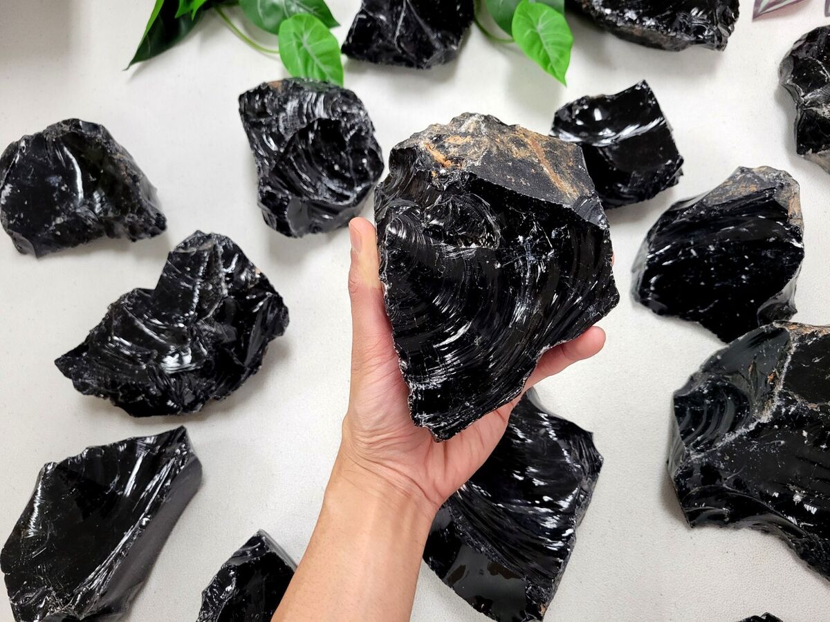 Obsidian Collection - Sleek Dark Gemstones | Crystal River Gems