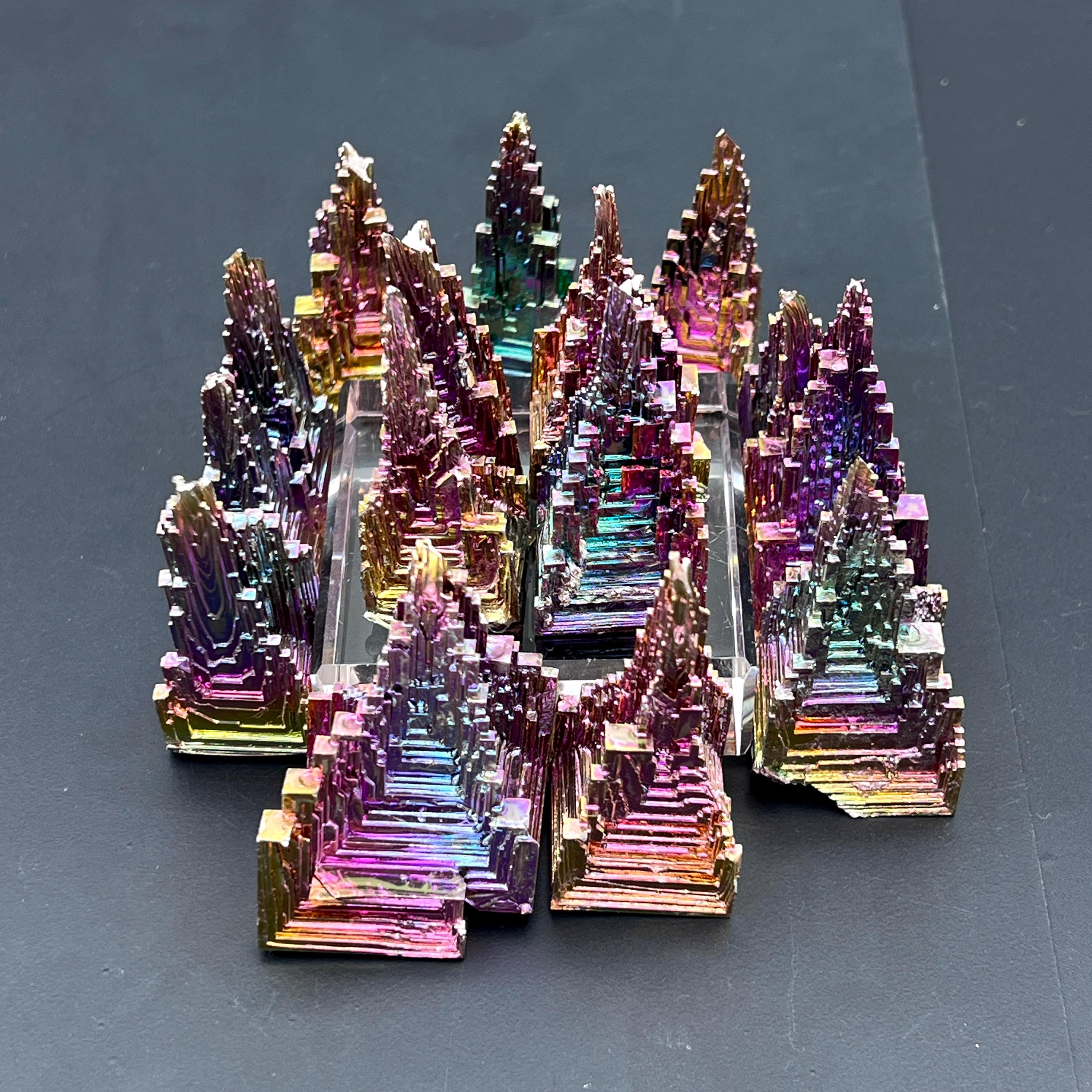 Bismuth Small Cluster Bulk Stones | Crystal River Gems