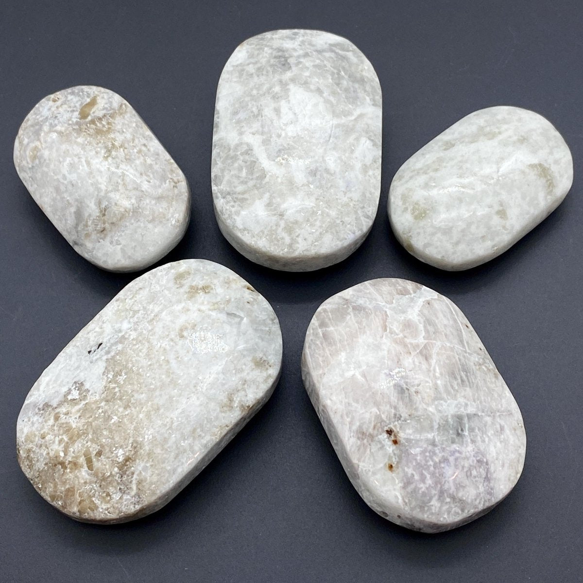 Hackmanite Palm Stones – Crystal River Gems