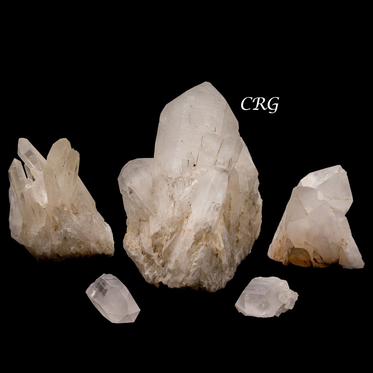 Himalayan Quartz Clusters (5 Kilograms) Mixed Sizes Bulk Wholesale Lot ...