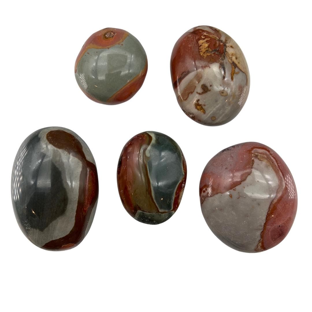Polychrome Jasper Palm Stone | Crystal River Gems