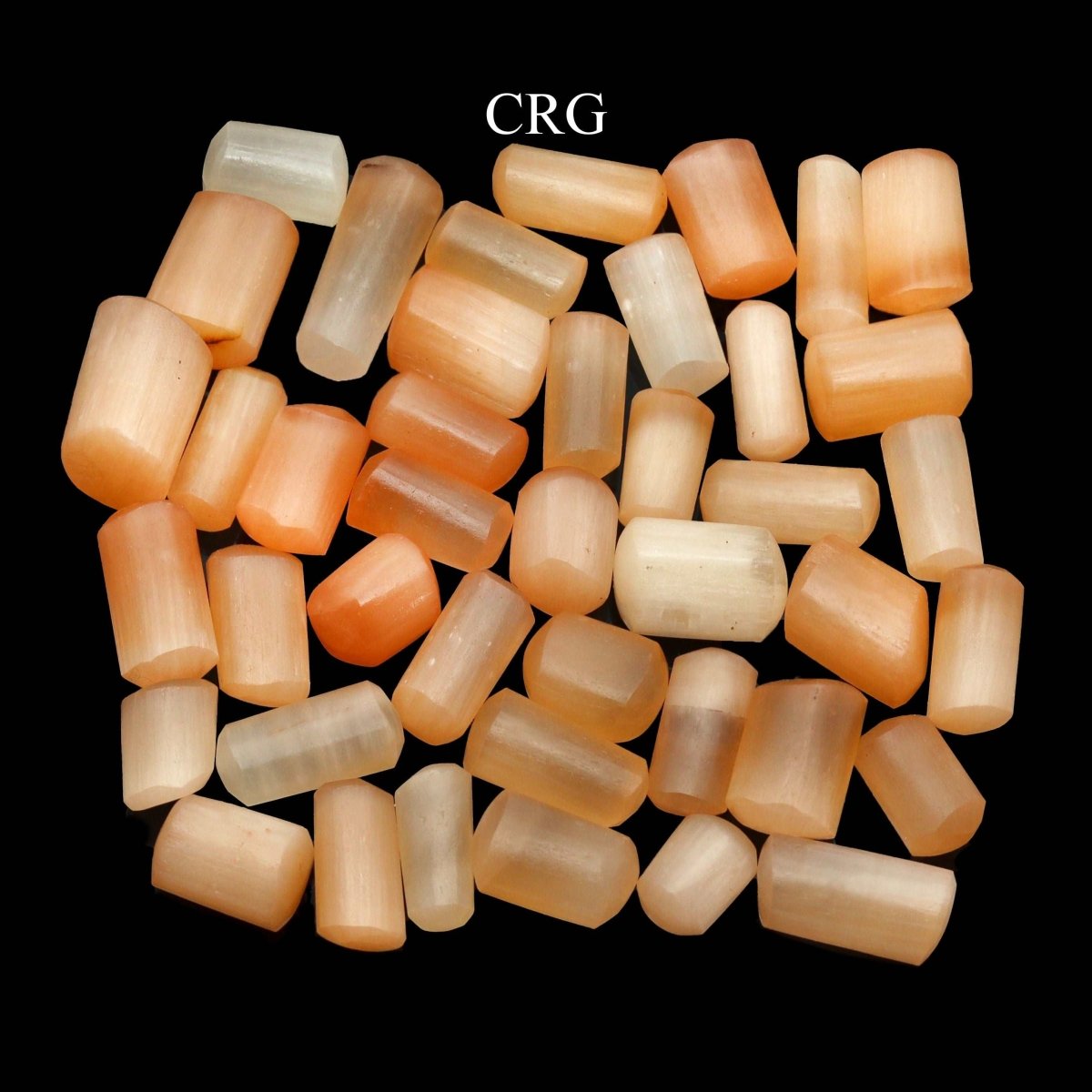 Red Selenite Hand-Carved (25-50mm, 8 Ounces) | Crystal River Gems