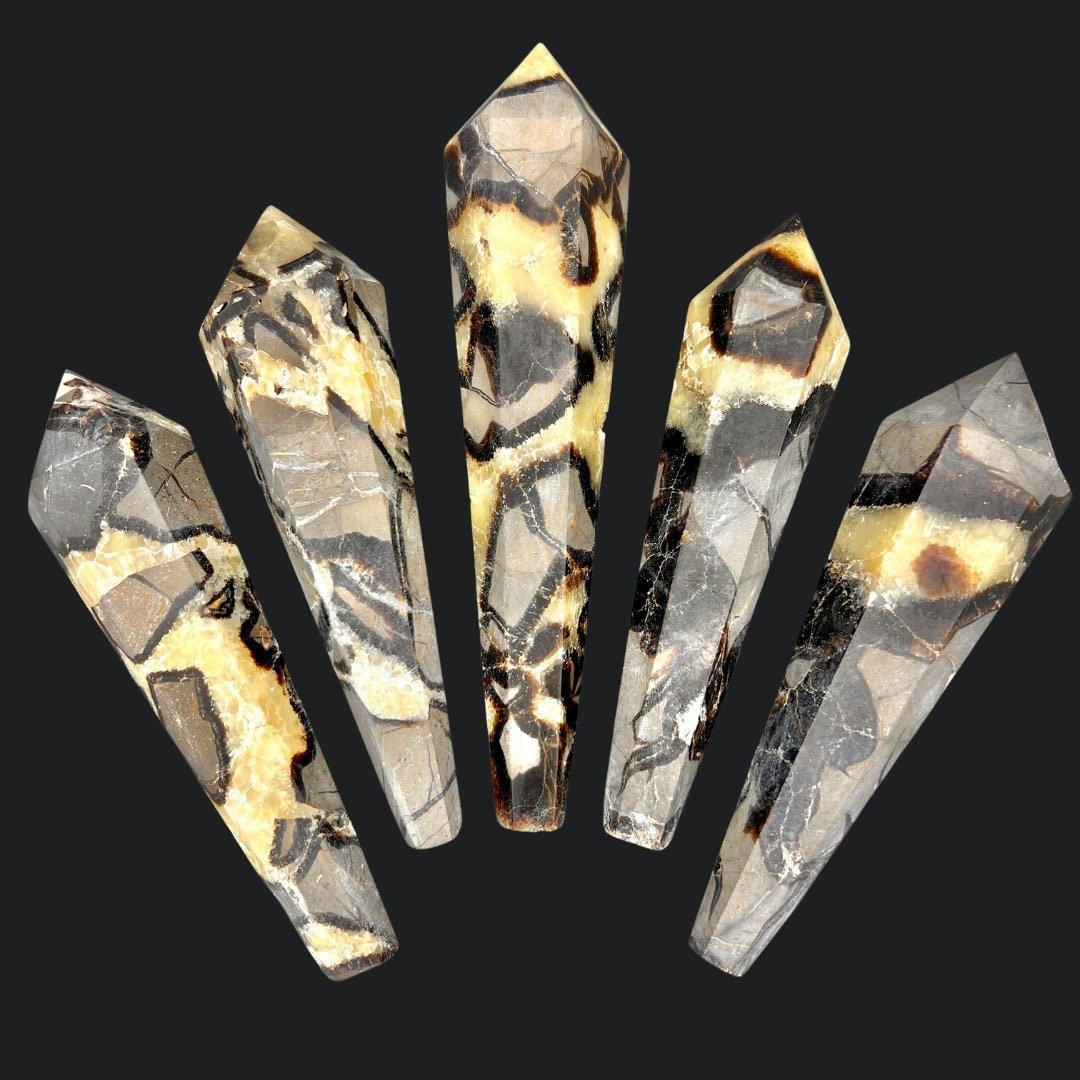 Septarian Calcite Wand Scepter (1 Piece) - Crystal River Gems