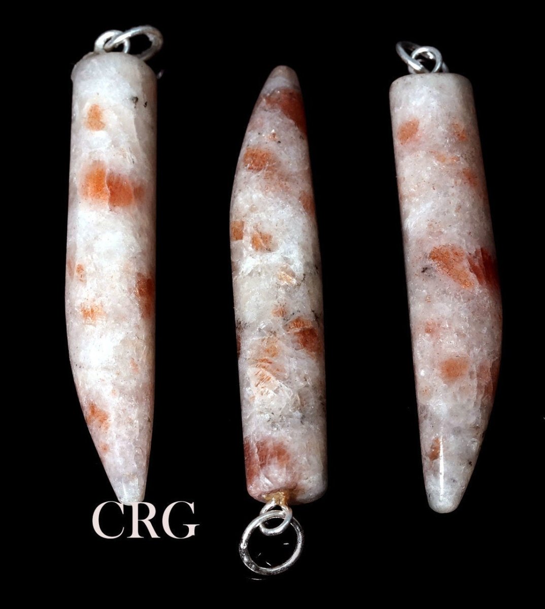 Sunstone Horn Pendants – Crystal River Gems