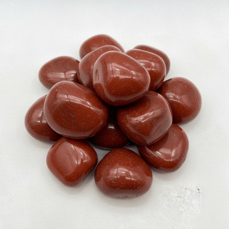 Tumbled Red Jasper from India / 20-40mm AVG - 1 KILO LOT – Crystal ...