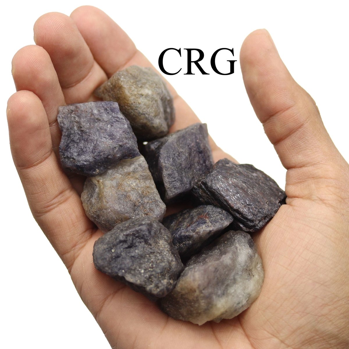 Rough Iolite / 25-40mm AVG - 1 LB. LOT - Crystal River Gems