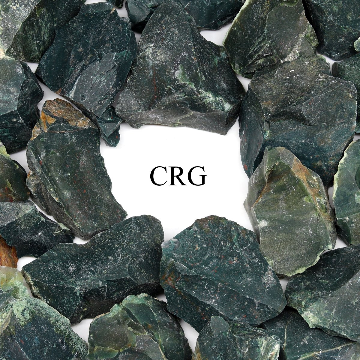 5 KILO LOT - Bloodstone Rough Rock from India - Crystal River Gems