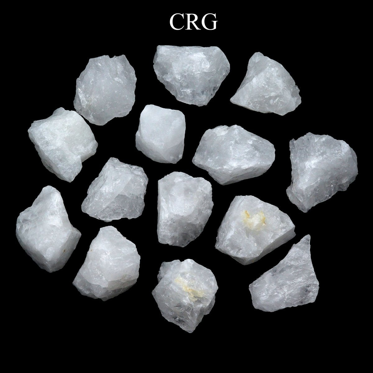 5 KILO LOT - Rough Milky White Quartz - Crystal River Gems