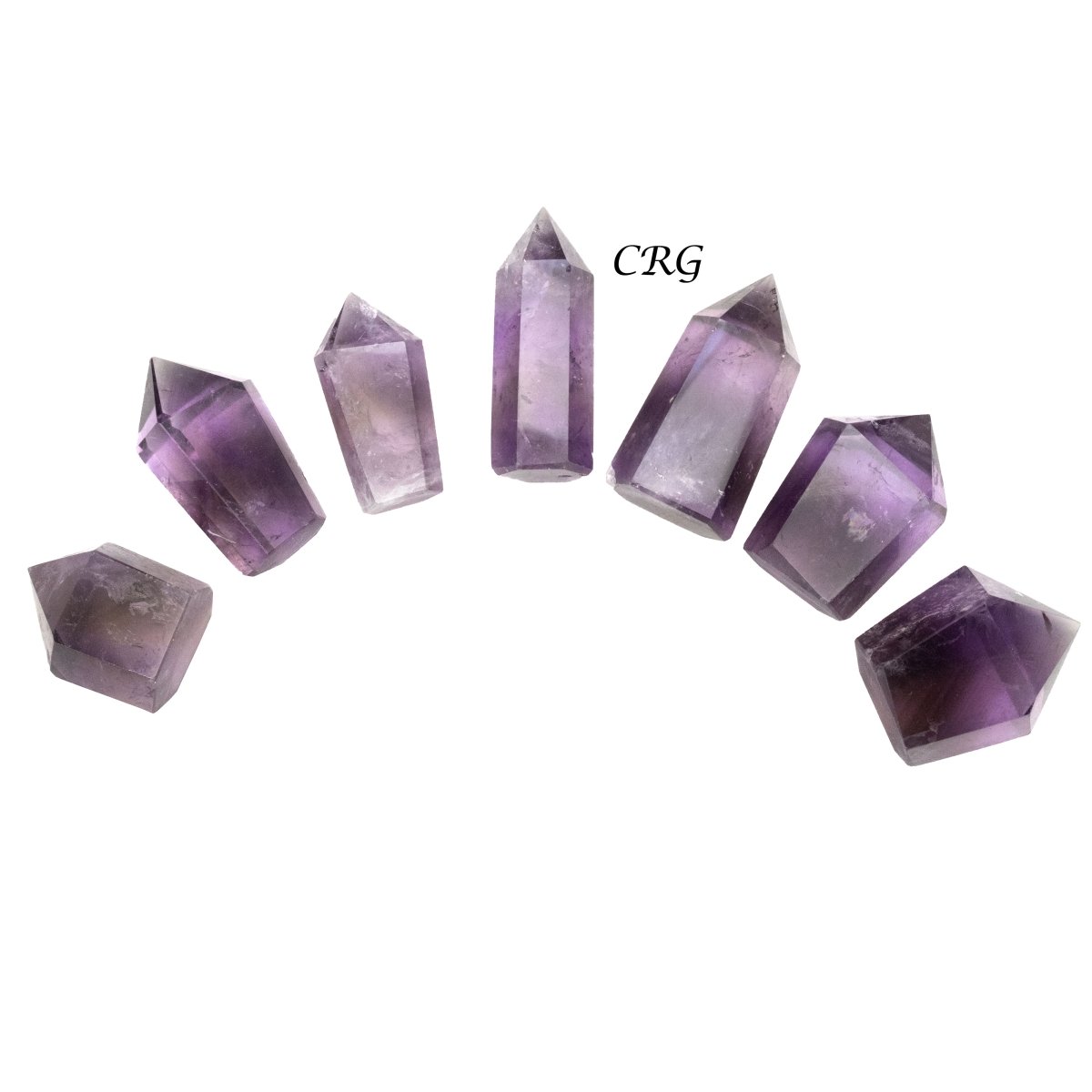 Mini Amethyst Towers / 2-3" AVG - 1 LB. LOT - Crystal River Gems