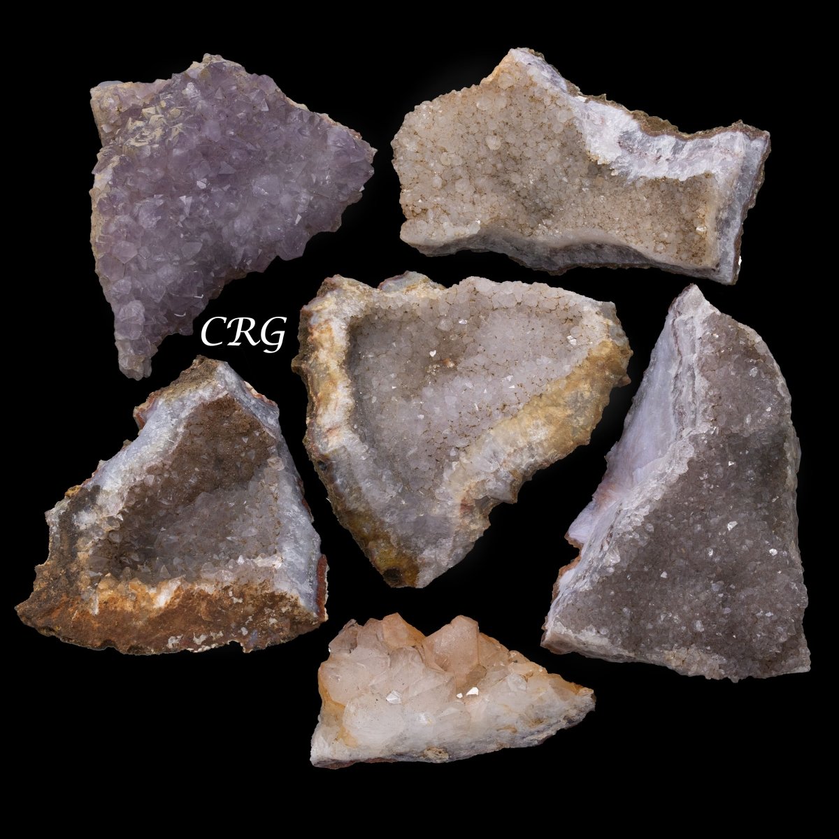 Amethyst Stalactite Geode from Morocco / WHOLESALE FLAT - Crystal River ...