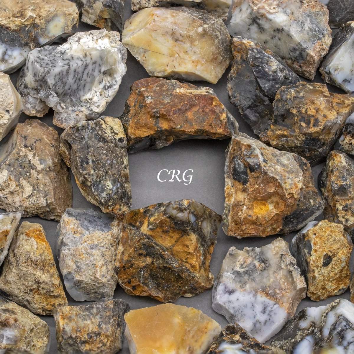 Dendritic Agate Rough (Size 1 To 2 Inches) Wholesale Raw Crystals ...