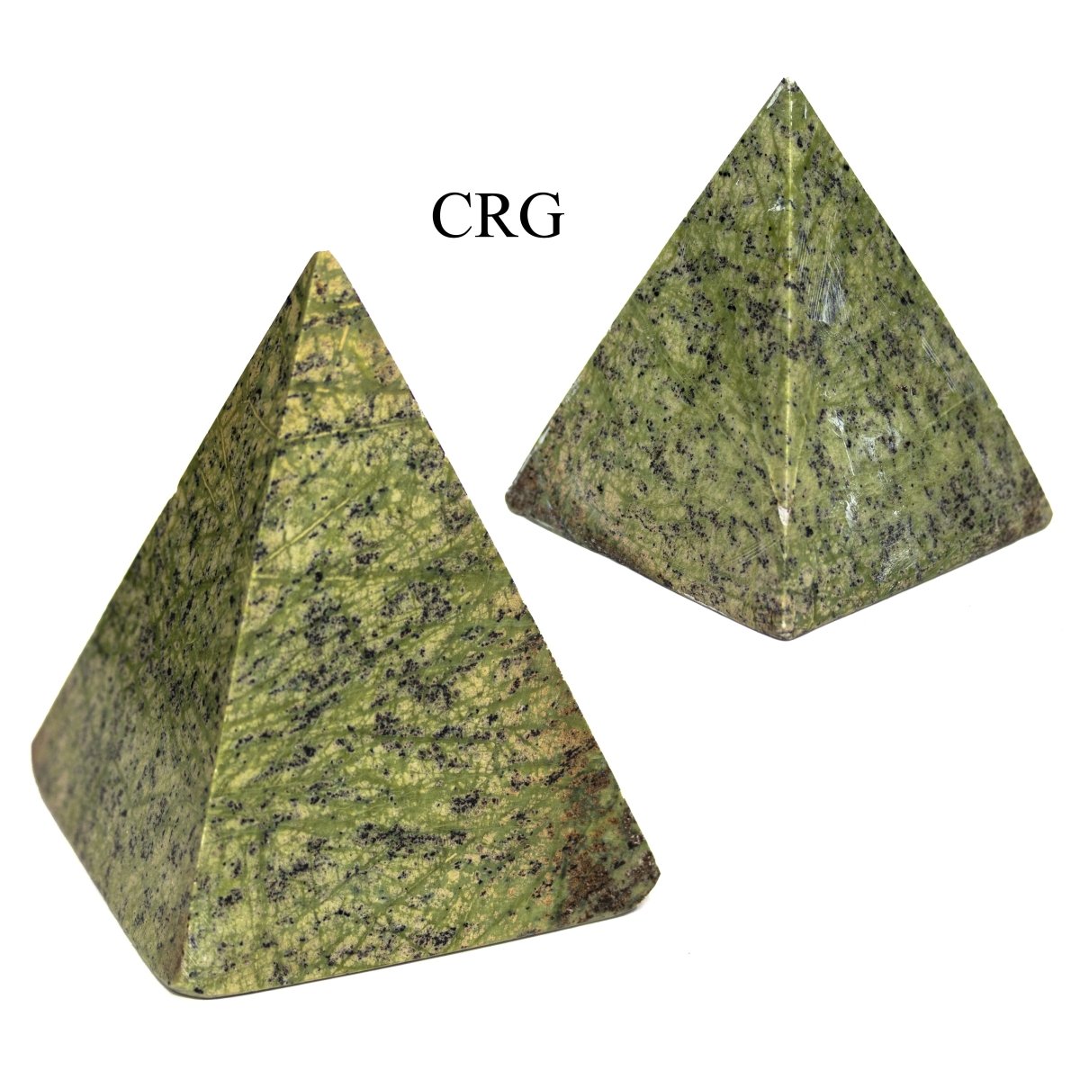 Jungle Green Jade Pyramids (2 Kilograms) Mixed Sizes Wholesale Lot 4 ...