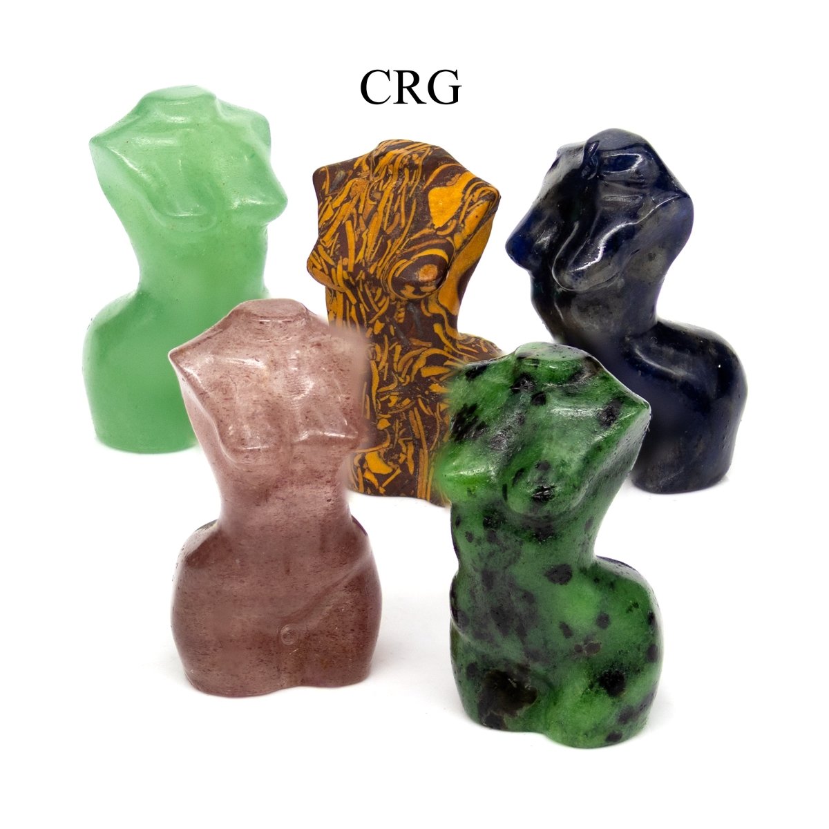 Crystal Goddess Lady Statue (24 Pieces) | Crystal River Gems