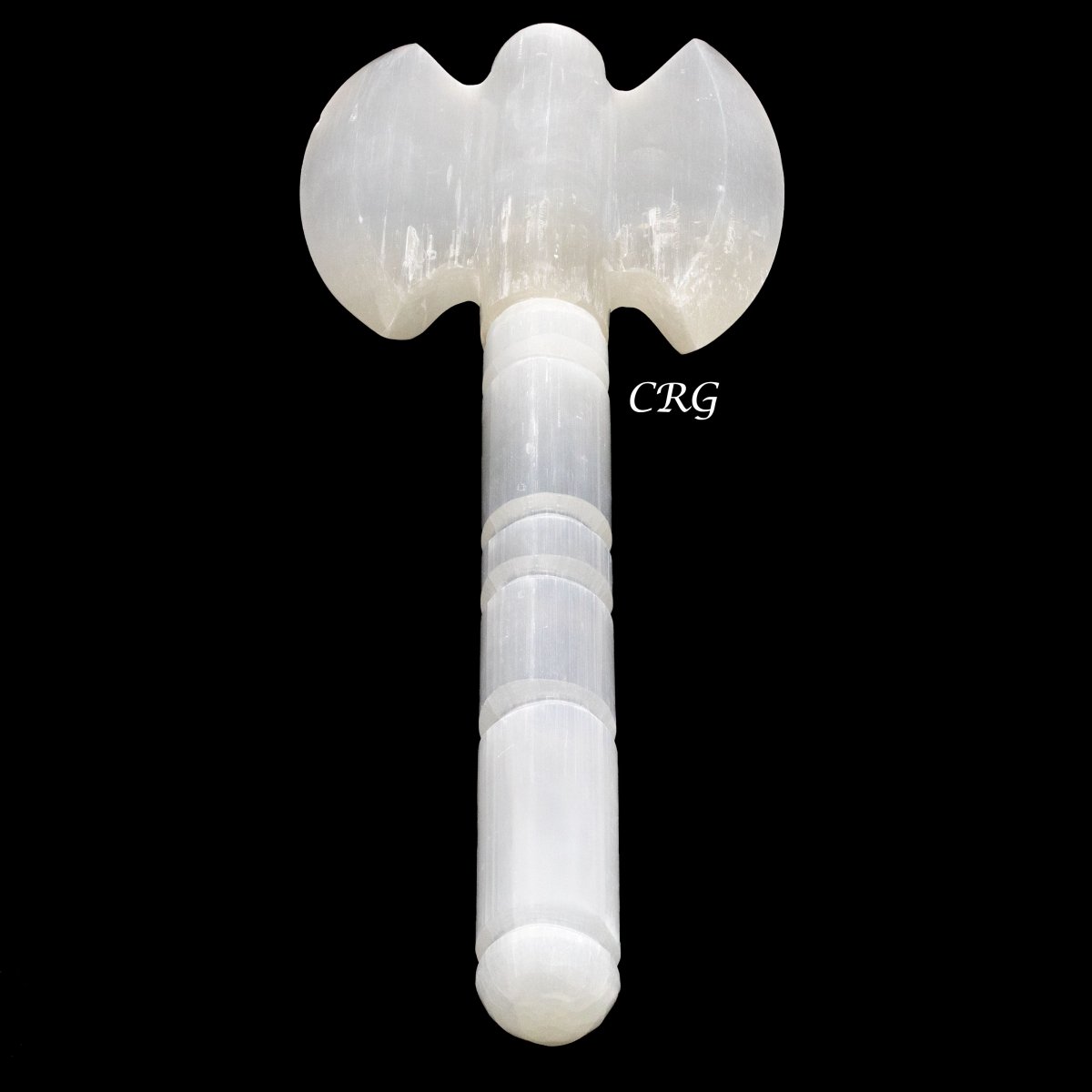 Qty 1 - Selenite Axe 40cm - Crystal River Gems