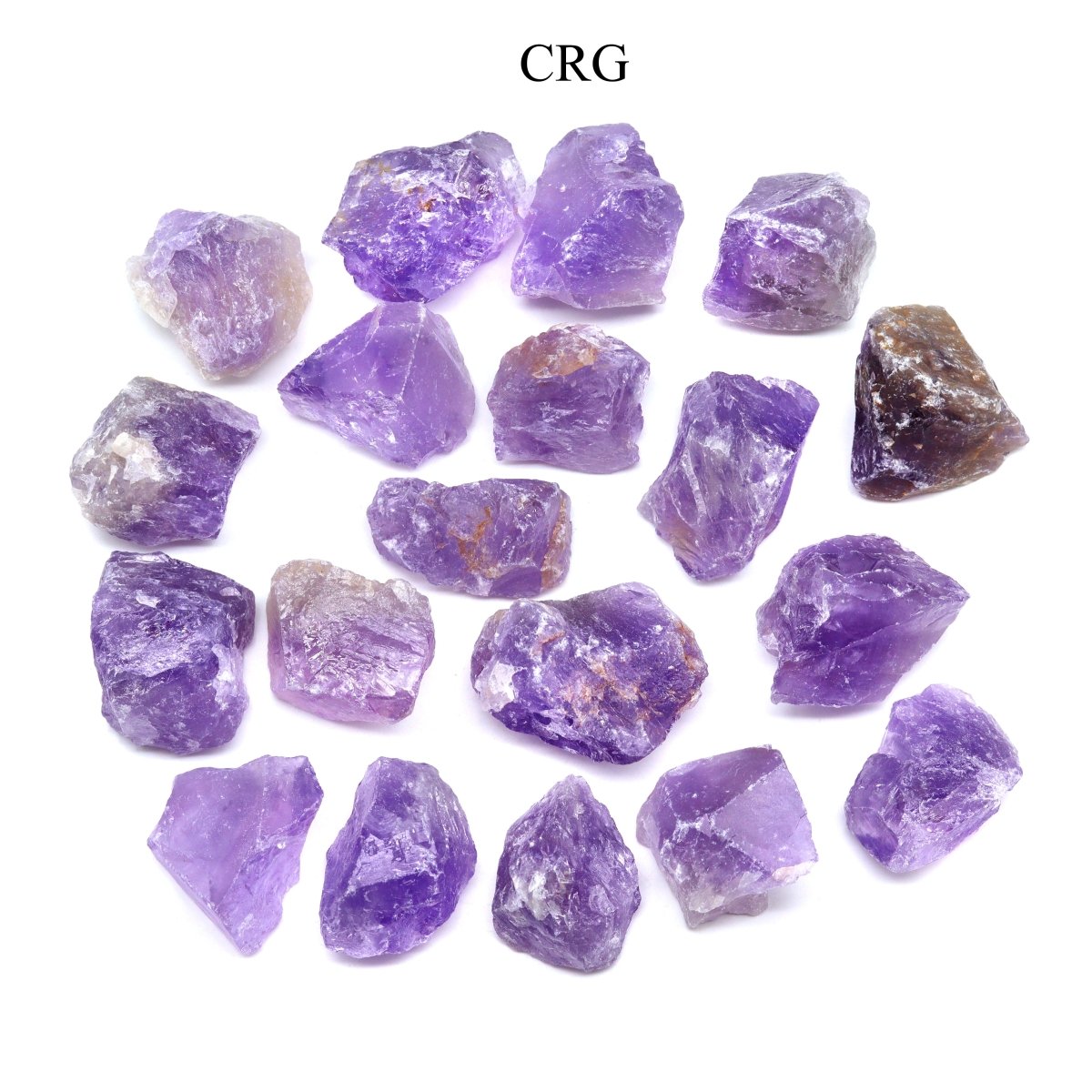 Rough Amethyst / 1-2" AVG - 1 KILO LOT - Crystal River Gems