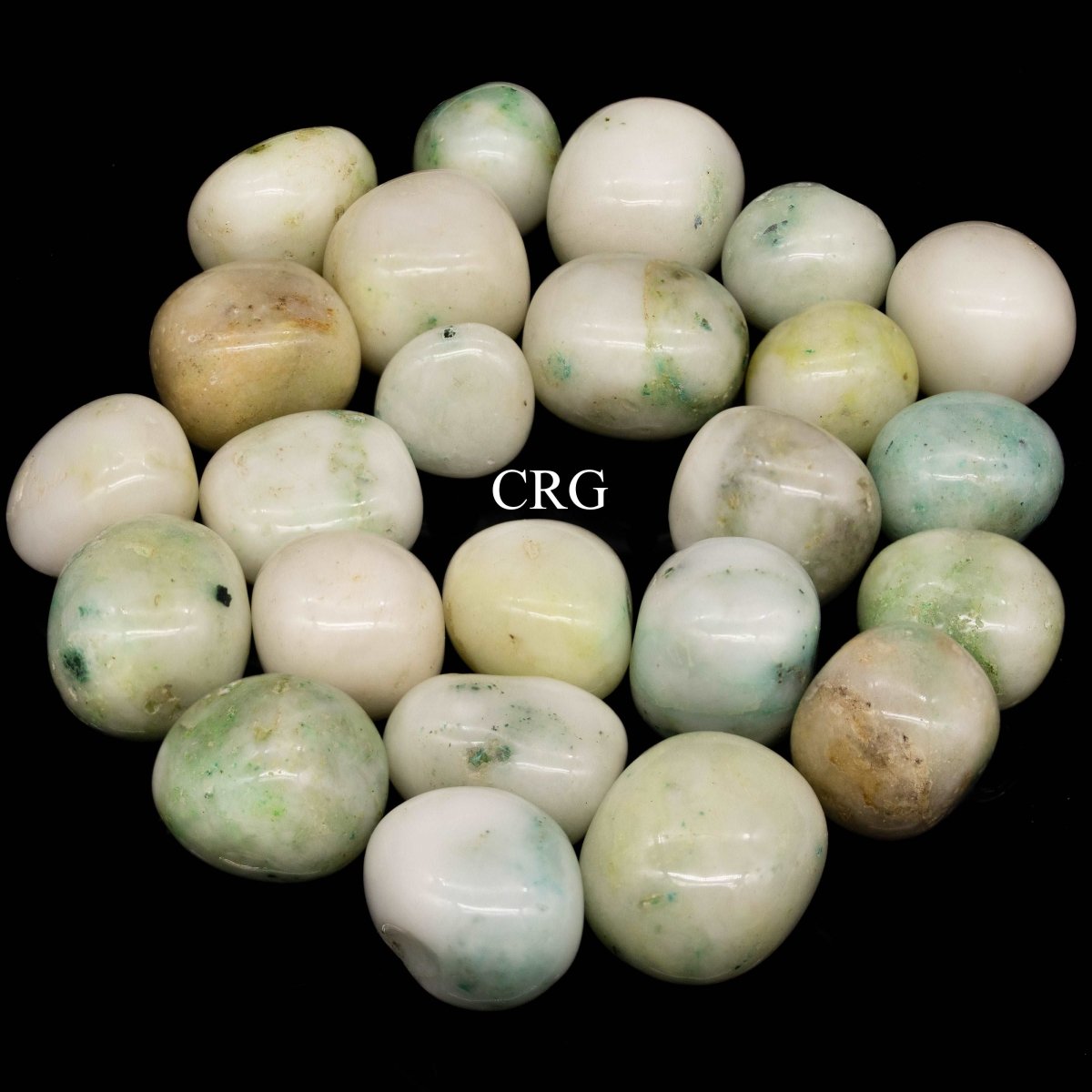 Tumbled Caribbean Calcite / 20-50mm AVG - 1 KILO LOT - Crystal River Gems