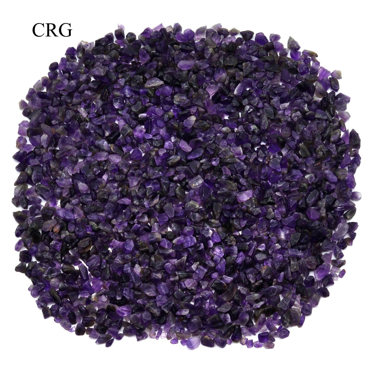 Tumbled Dark Amethyst Confetti Chips / 4-7mm AVG - 1 KILO LOT - Crystal ...