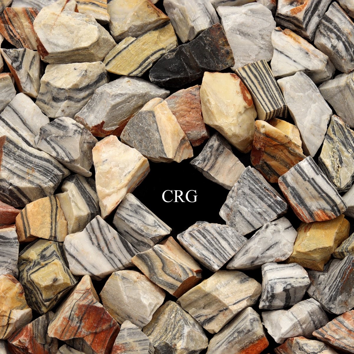 Zebra Jasper Rough (Size 1 to 2 Inches) Bulk Wholesale Raw Crystals ...